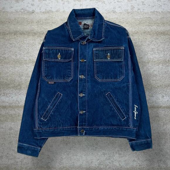 Loco Jeans | Jackets & Coats | Vintage Skater Loco Jean Jacket Dark ...
